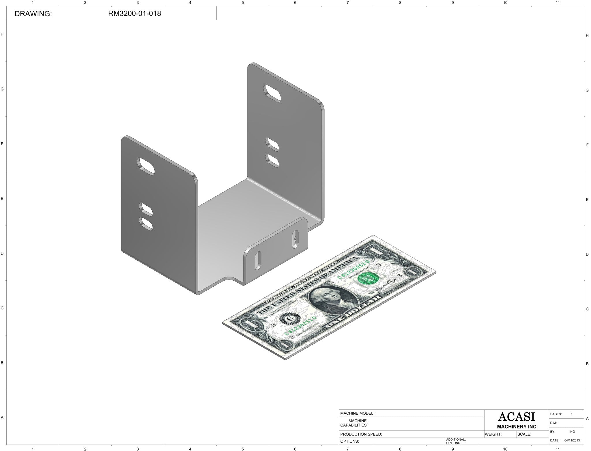 Rotary Mid Overflow Backup Table Model RM 3200 Part RM3200-01-018, by ...